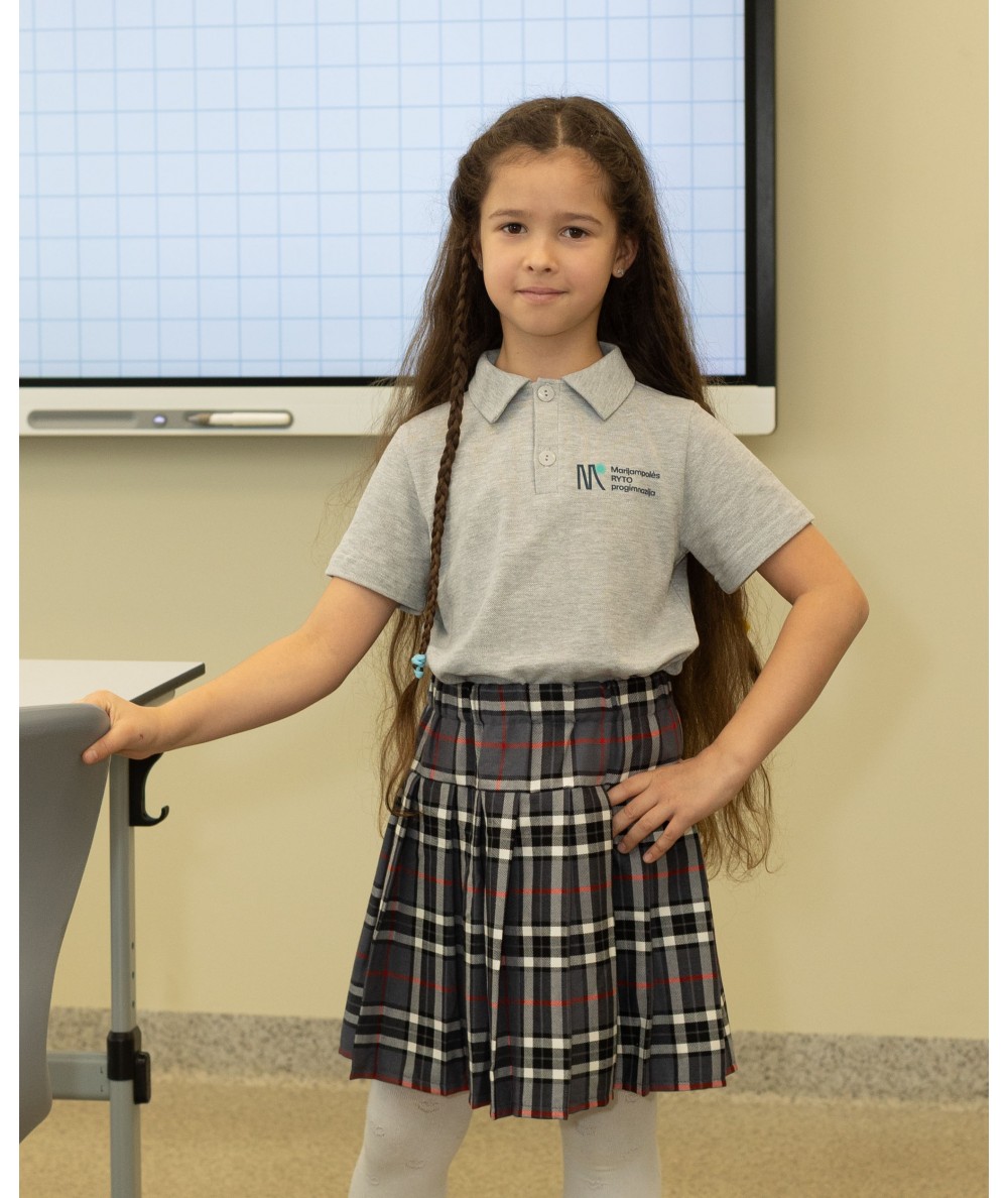 Mokyklinis sijonas merginoms